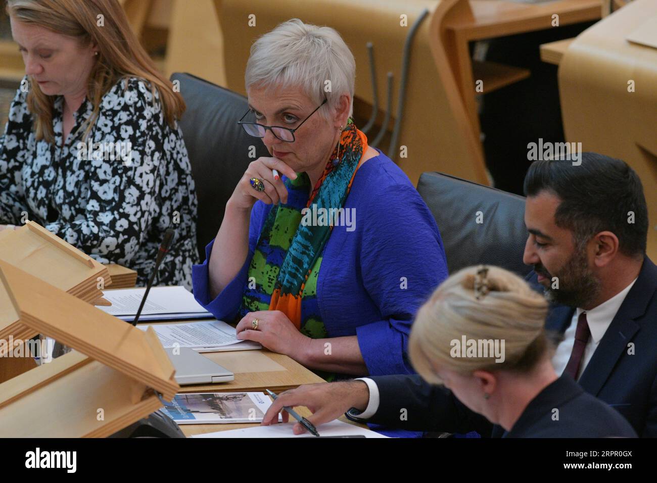 Edinburgh Scotland, UK 05 September 2023. Angela Constance at the ...