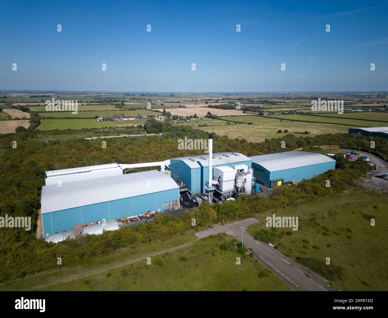 4th September 2023 Straw burning power station at Sutton near Ely ...