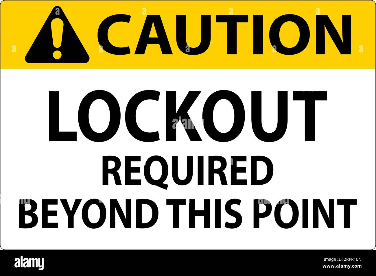 Lockout tag Stock Vector Images - Alamy