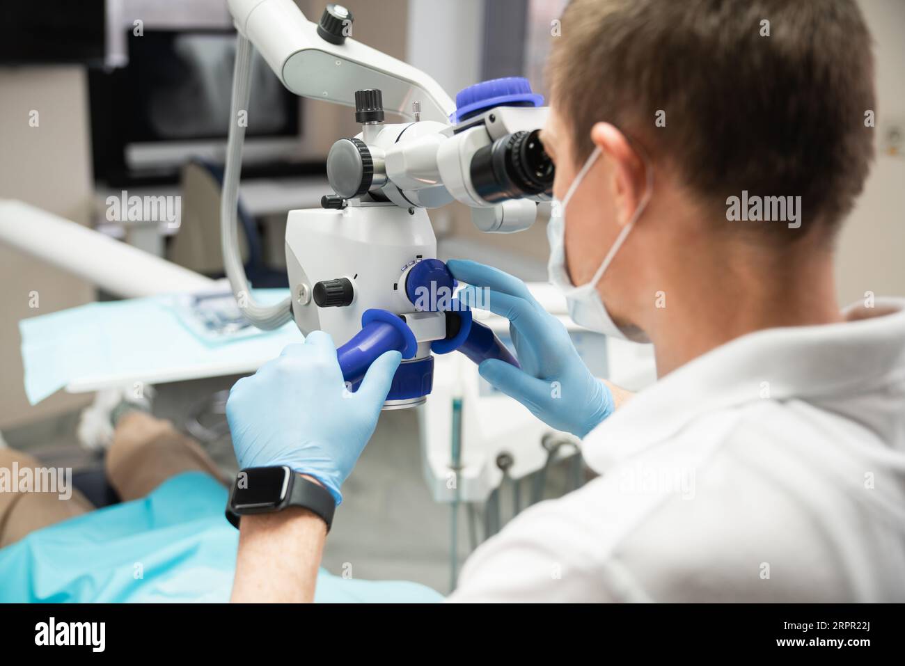 Digital microscope diagnostic dentist hi-res stock photography and ...