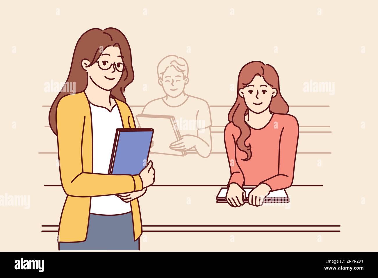 Pupils receive Stock Vector Images - Alamy