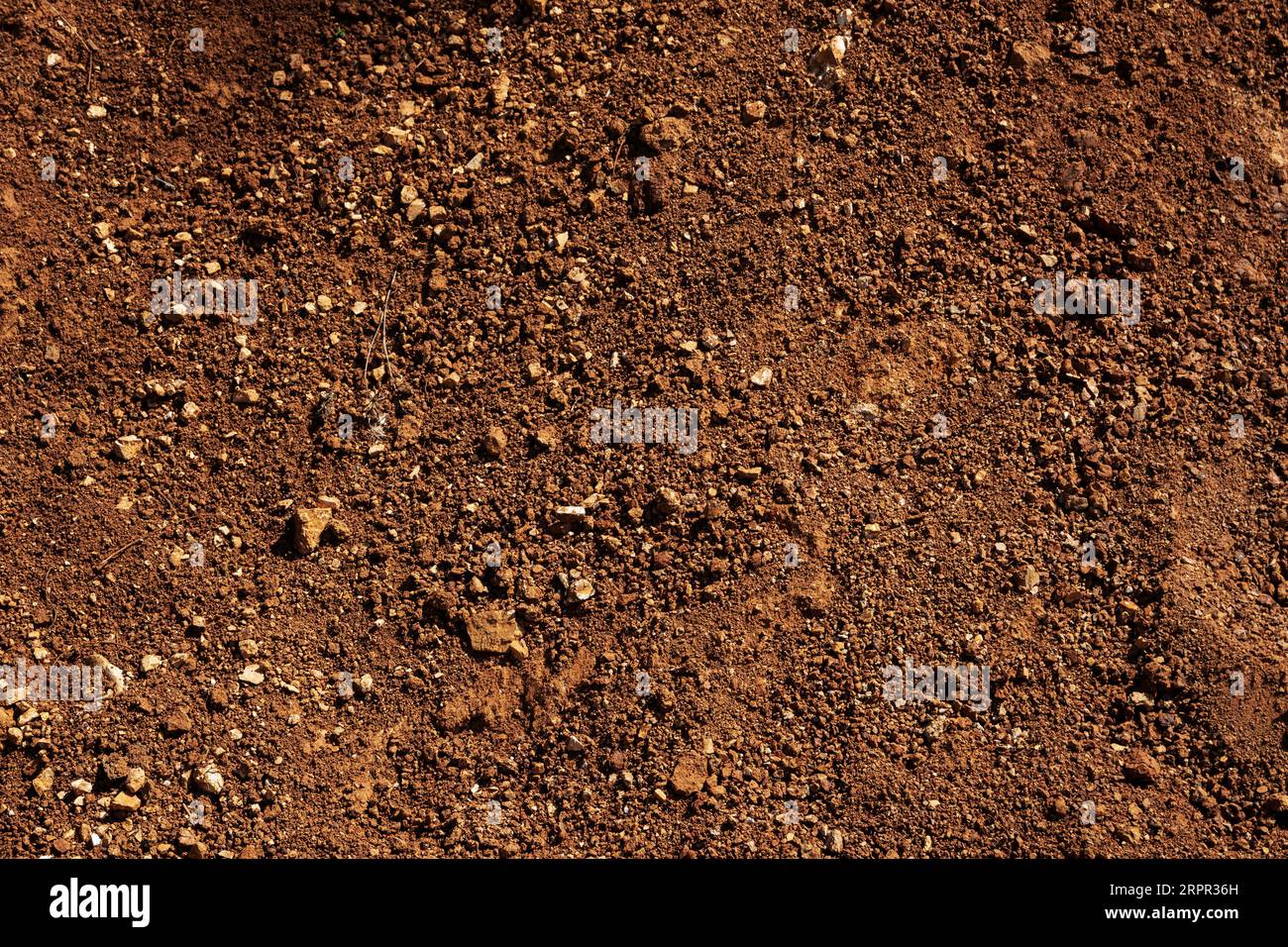 Red soil background, natural rocky ground Stock Photo - Alamy