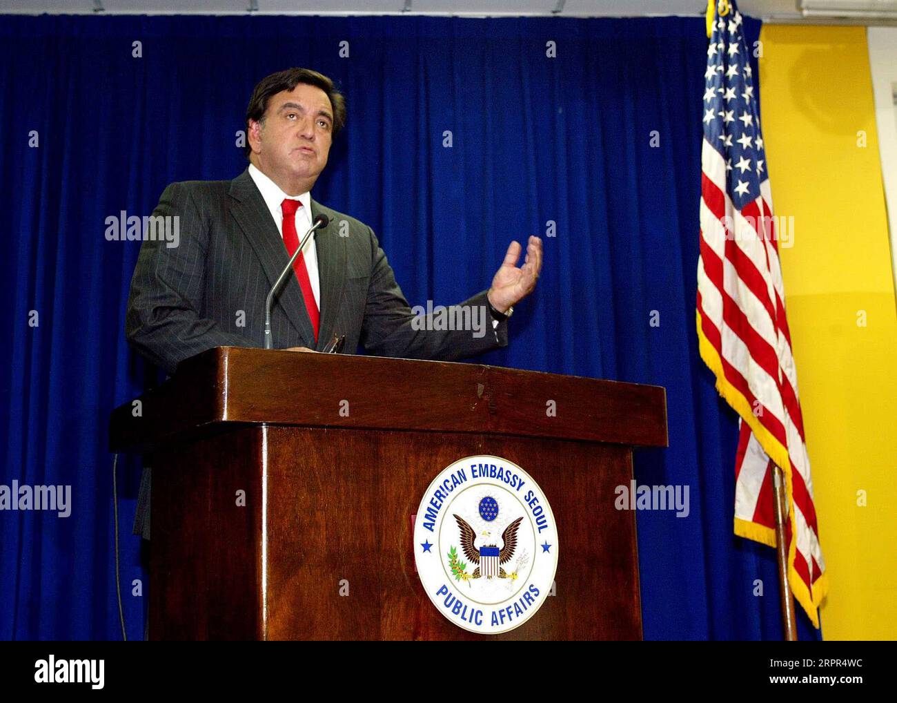 Seoul, Korea - New, Mexico. 11th Apr, 2007. Govener Bill Richardson ...