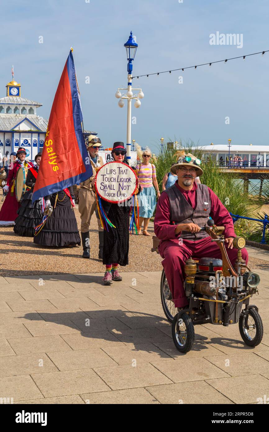 Steampunks descend on Eastbourne for the Eastbourne Steampunk Festival ...