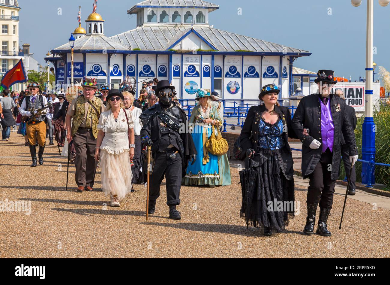 Steampunks descend on Eastbourne for the Eastbourne Steampunk Festival ...