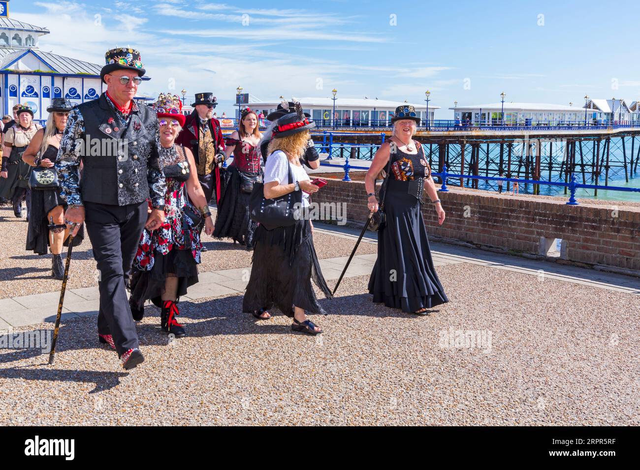 Steampunks descend on Eastbourne for the Eastbourne Steampunk Festival ...