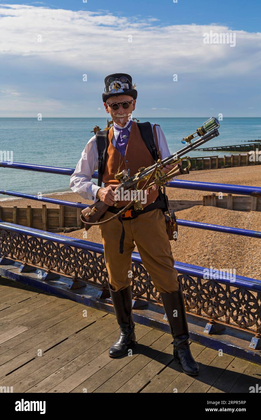 Steampunk portrait as Steampunks descend on Eastbourne for the ...