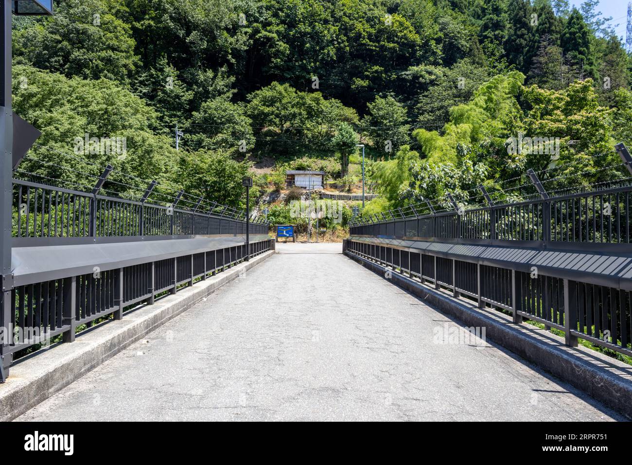 Kumabashiri Bridge over the saigawa river, Komagaerimachi, Ishikawa ...