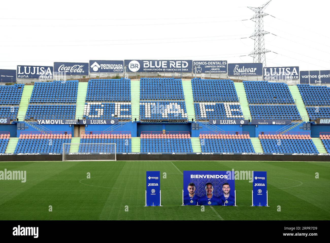 General view ahead of the presentation at Estadio Coliseum Alfonso ...