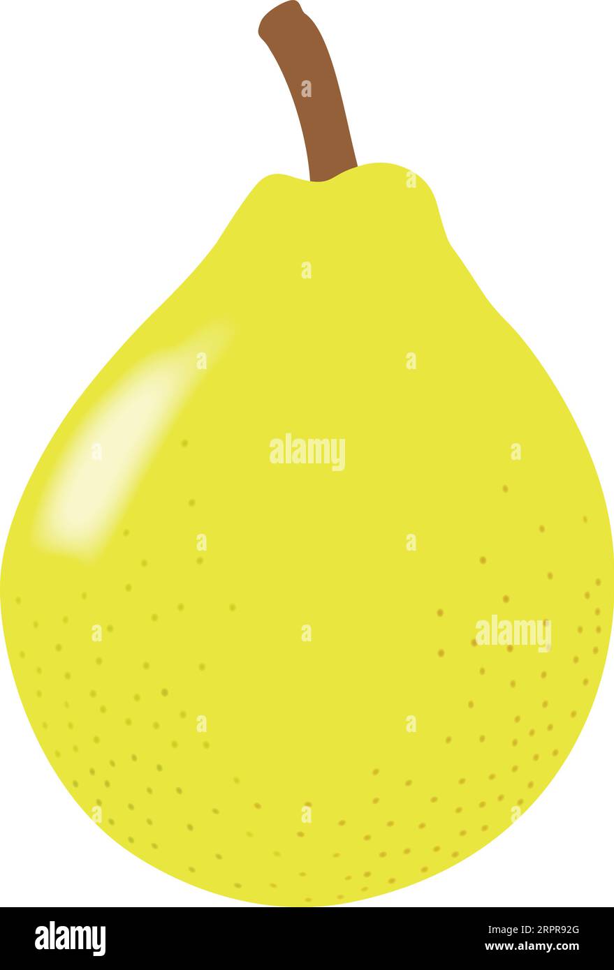 Pear stalk Stock Vector Images - Alamy