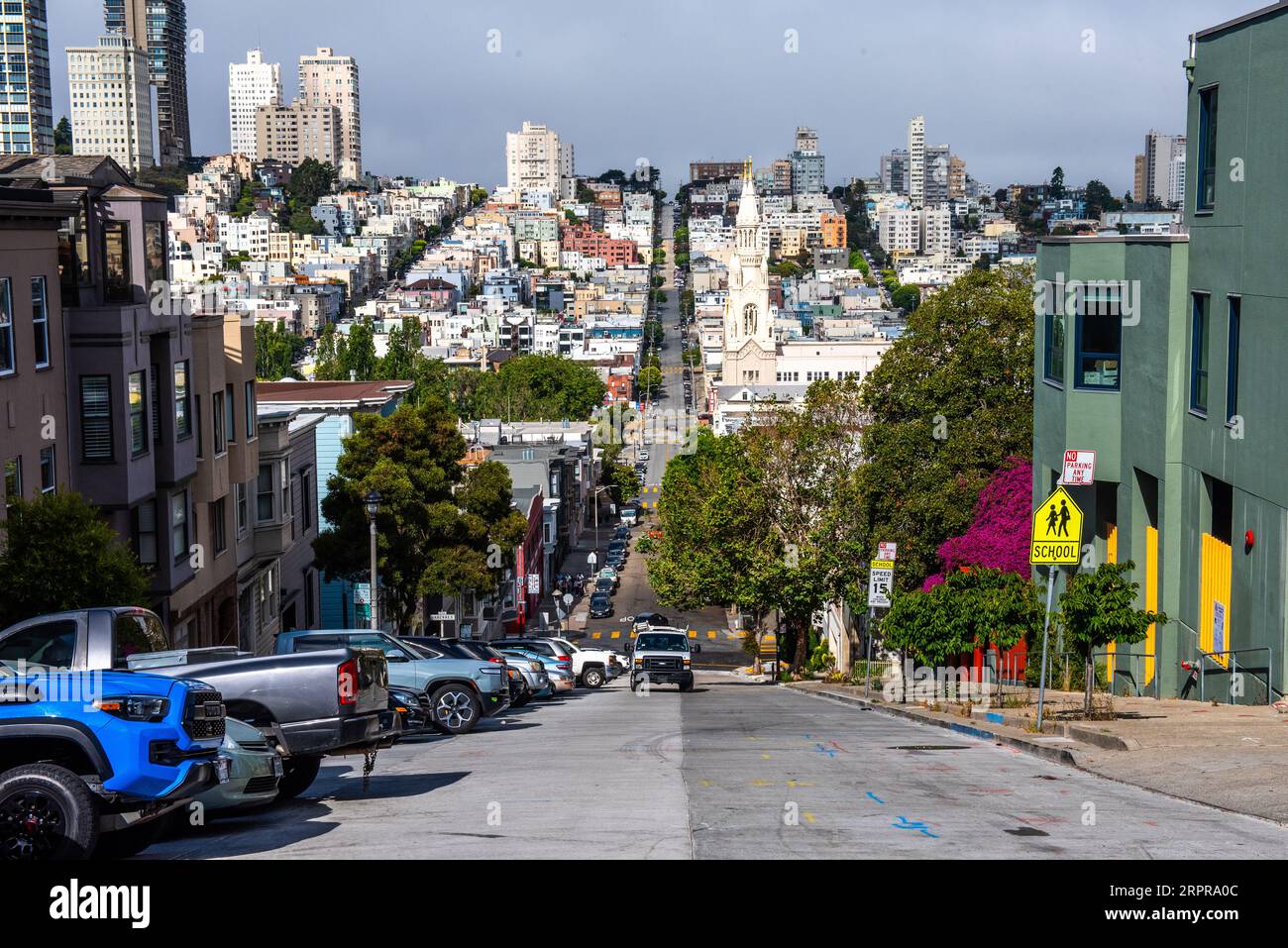 Filbert street san francisco hi-res stock photography and images - Alamy