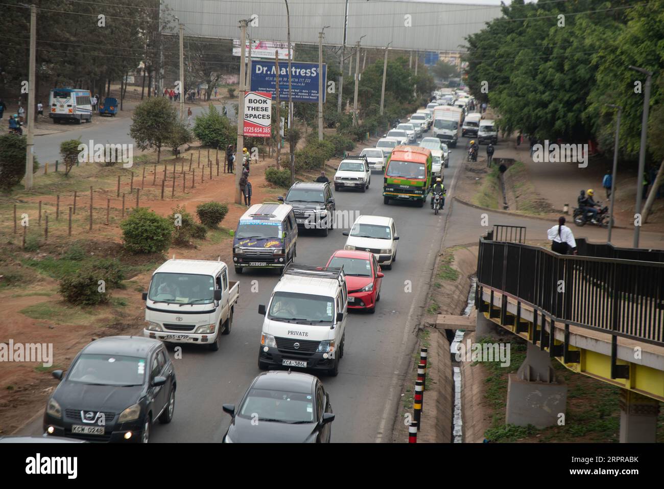Nairobi, Kenya. 04th Sep, 2023. Traffic at a standstill occasioned by ...