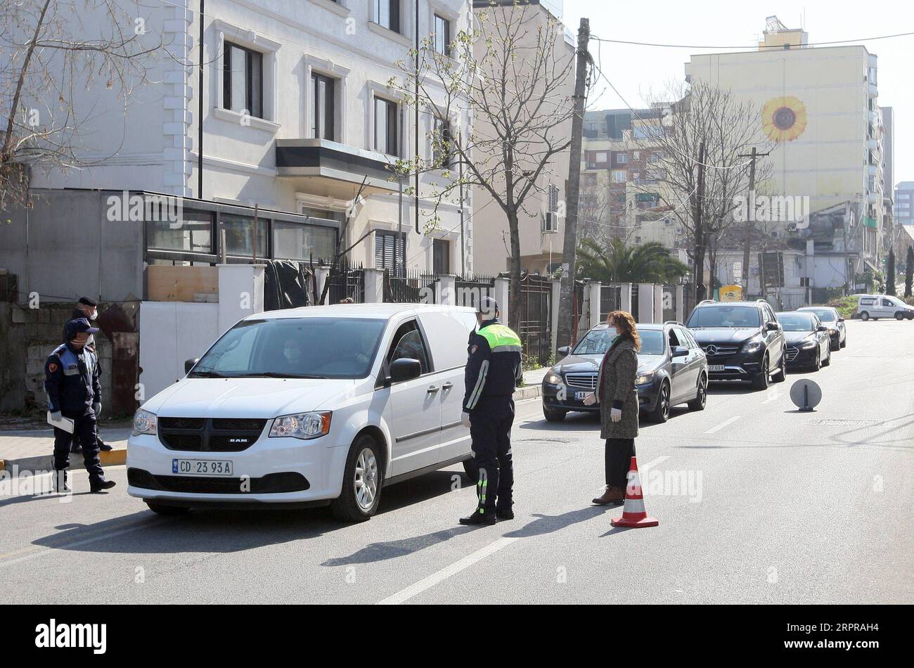Albanian police officers hi-res stock photography and images - Alamy
