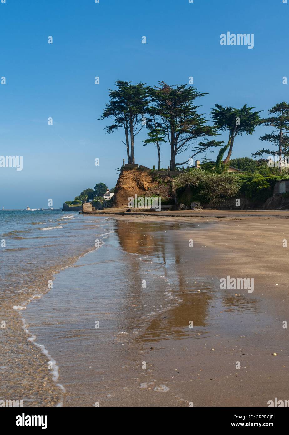 September sunshine on Burrow Beach Stock Photo - Alamy