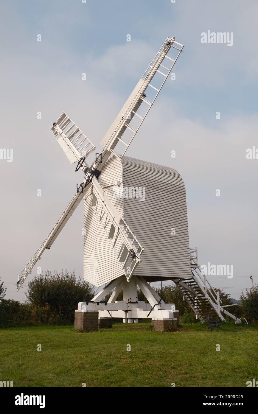 Post Windmill, Chillenden, Kent, UK Stock Photo - Alamy