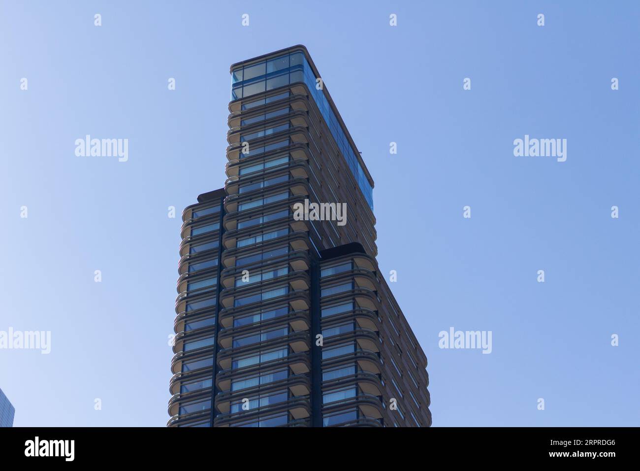 London UK - Close up of office headquarters within the modern ...