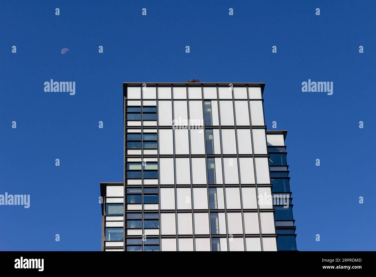 London UK - Close up of office headquarters within the modern ...