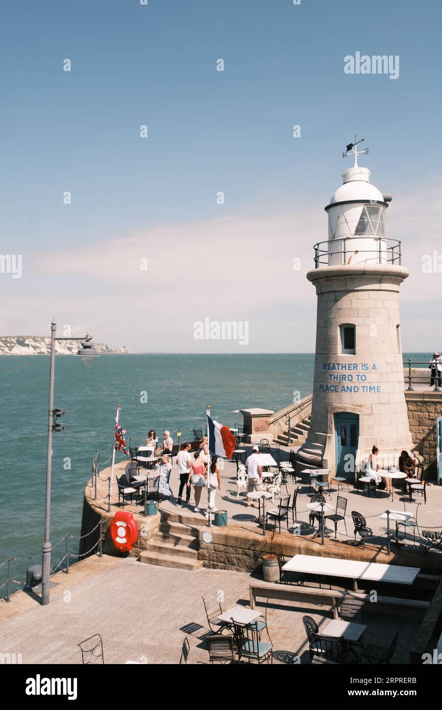 Folkestone harbour arm 2023 hi-res stock photography and images - Alamy