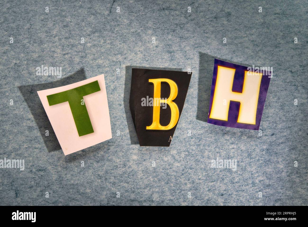 Tbh letter hi-res stock photography and images - Alamy