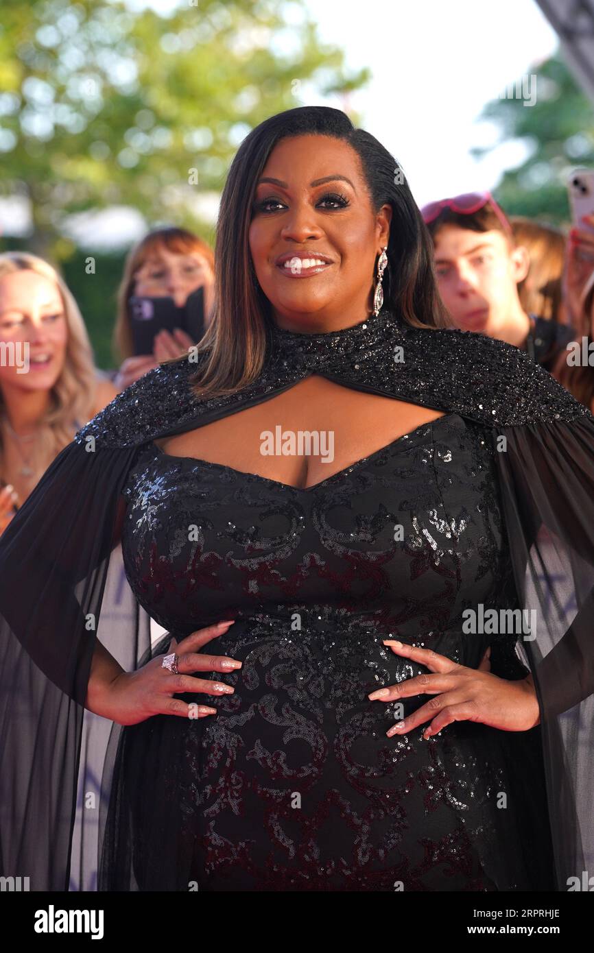 Alison Hammond arrives for the National Television Awards at the O2 ...