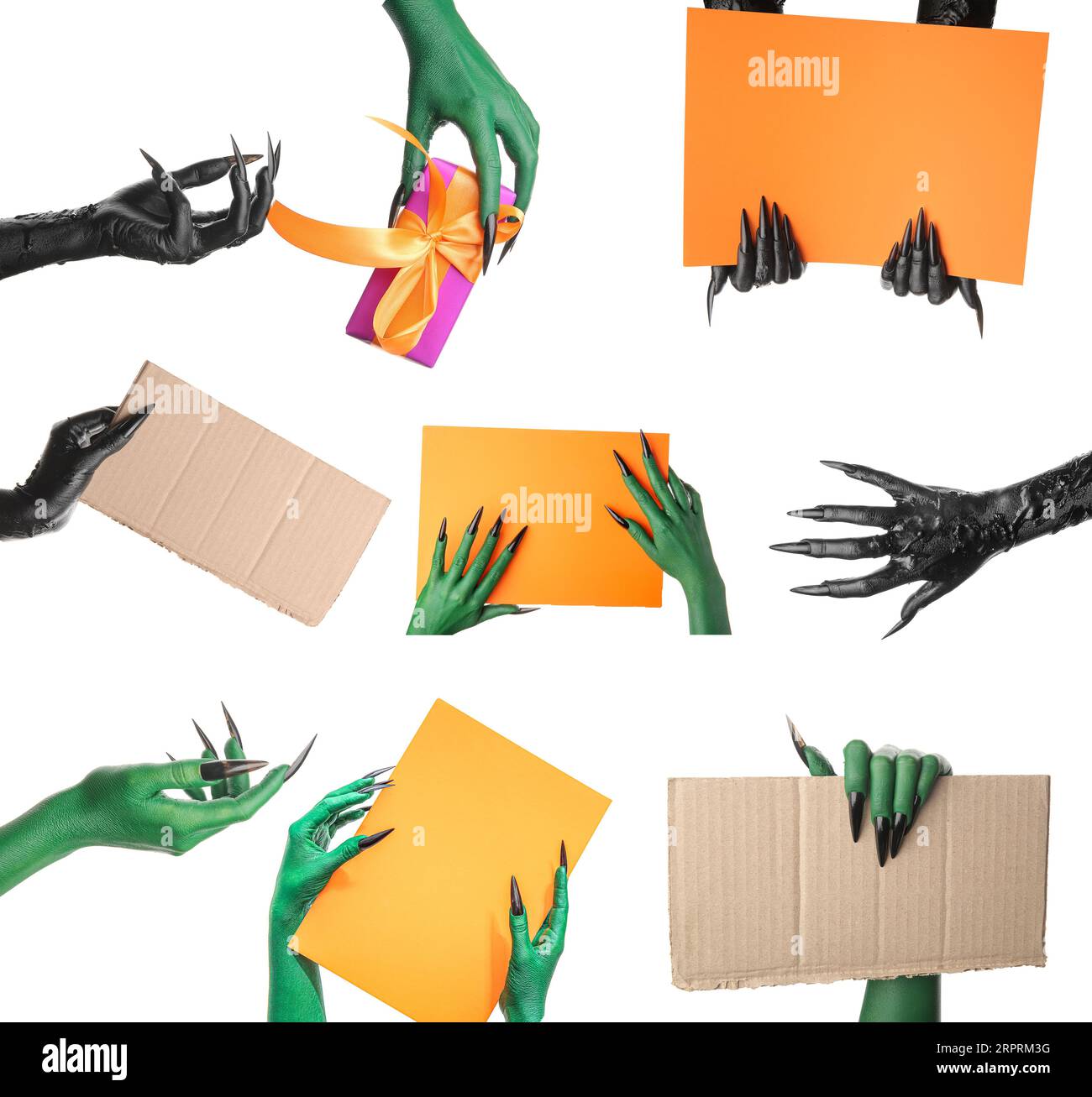 Green devil poster hi-res stock photography and images - Alamy