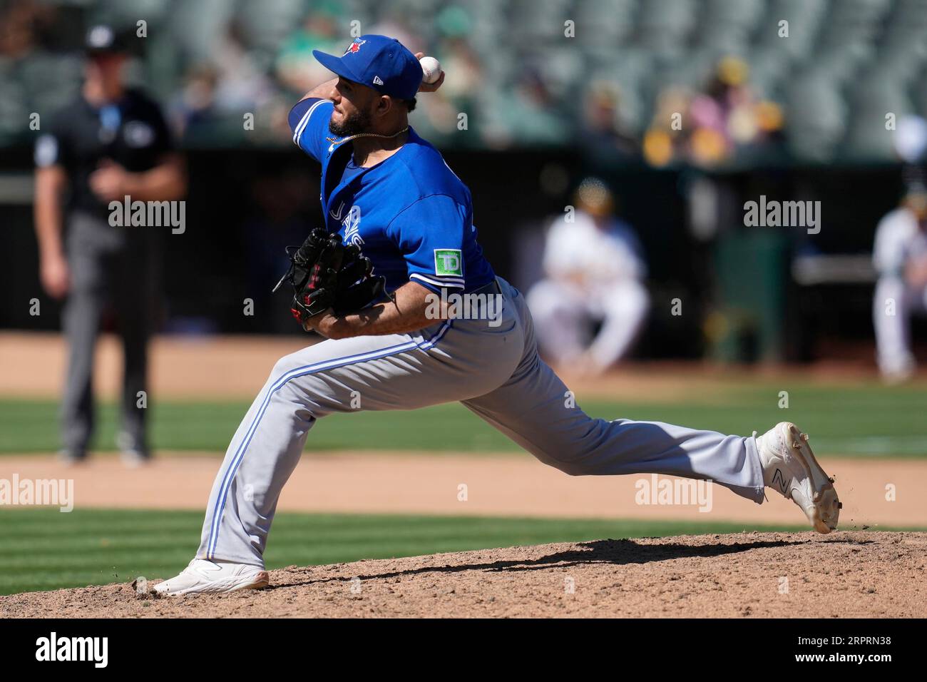 Toronto Blue Jays' Yimi Garcia during a baseball game against the ...