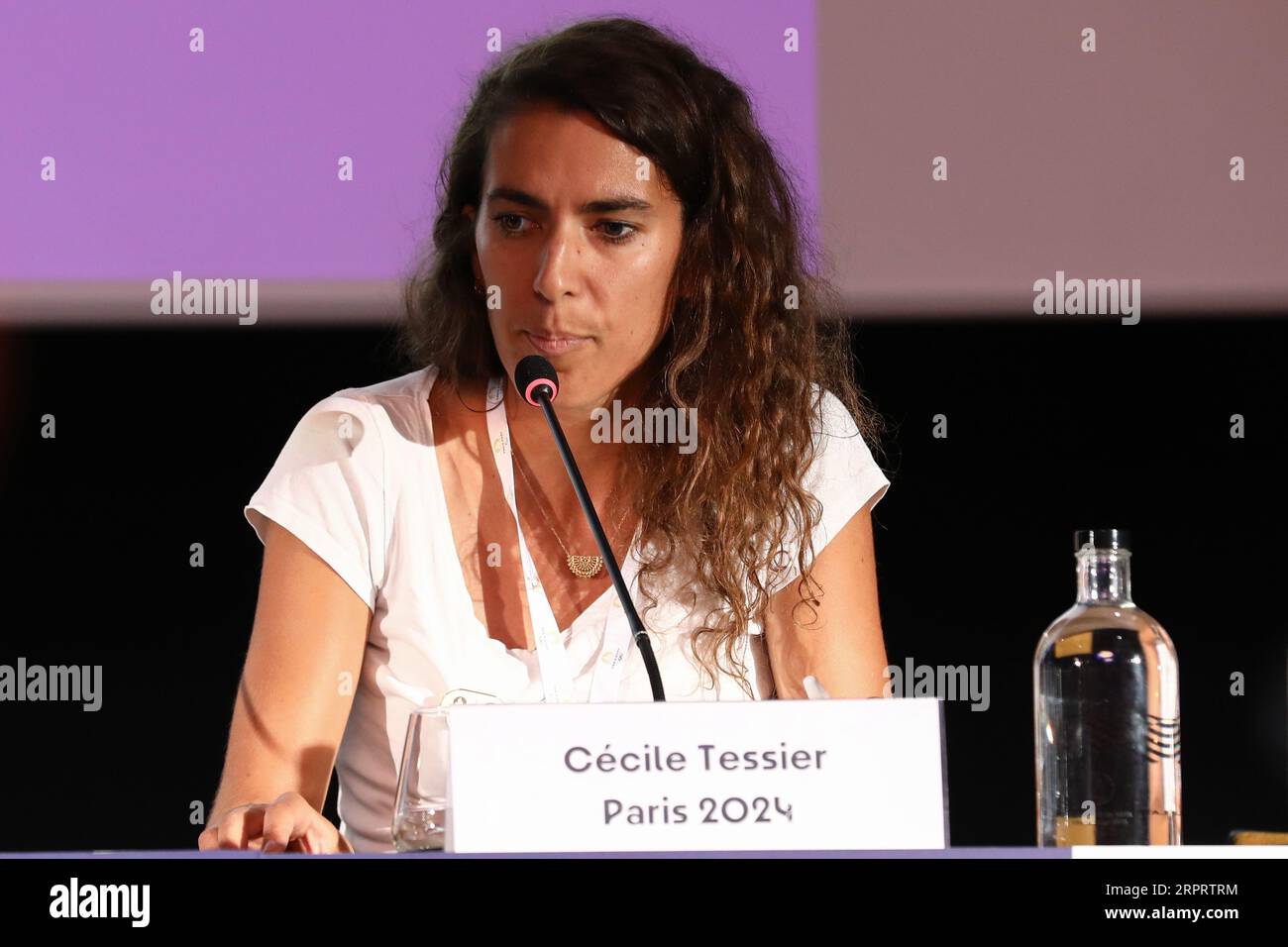 September 5, 2023, Paris, France: Paris 2024 Accomodation Manager ...