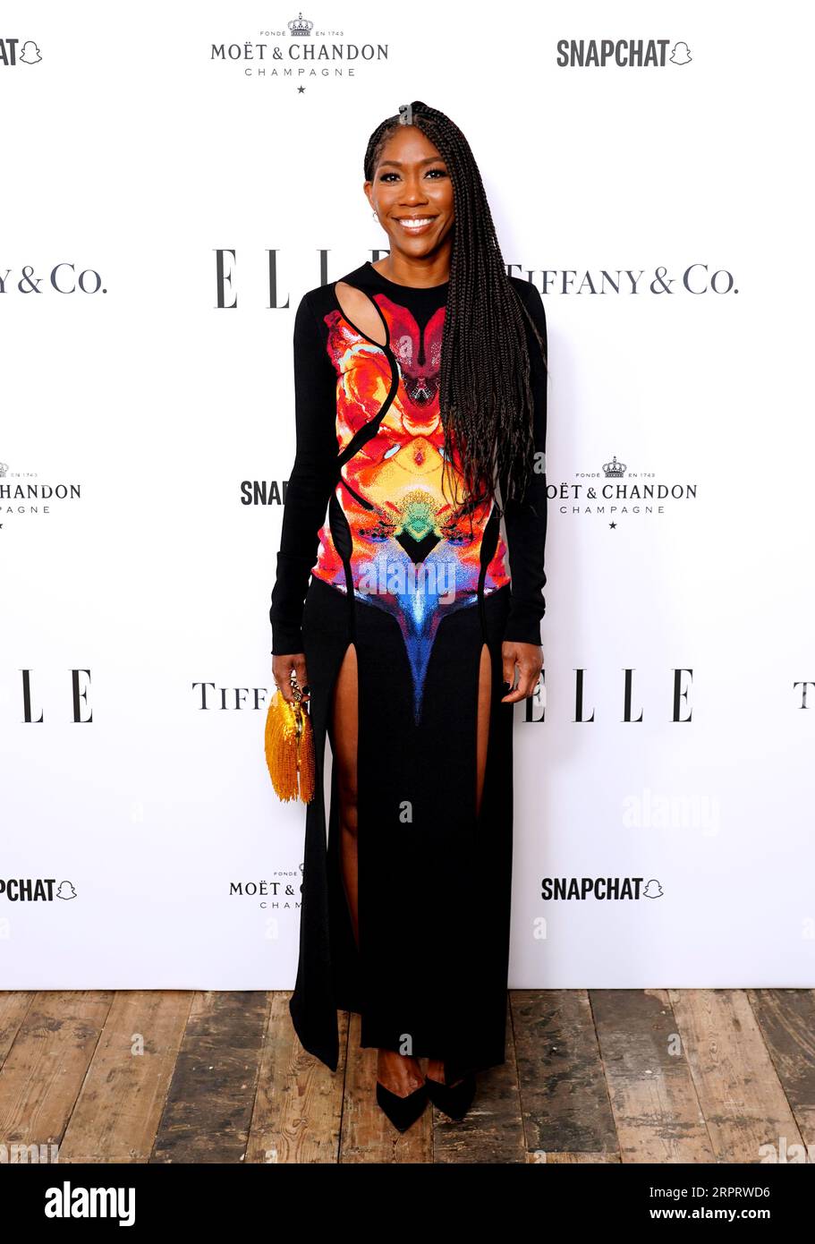 Kenya Hunt arrives at the Elle Style Awards held at the Old Sessions ...