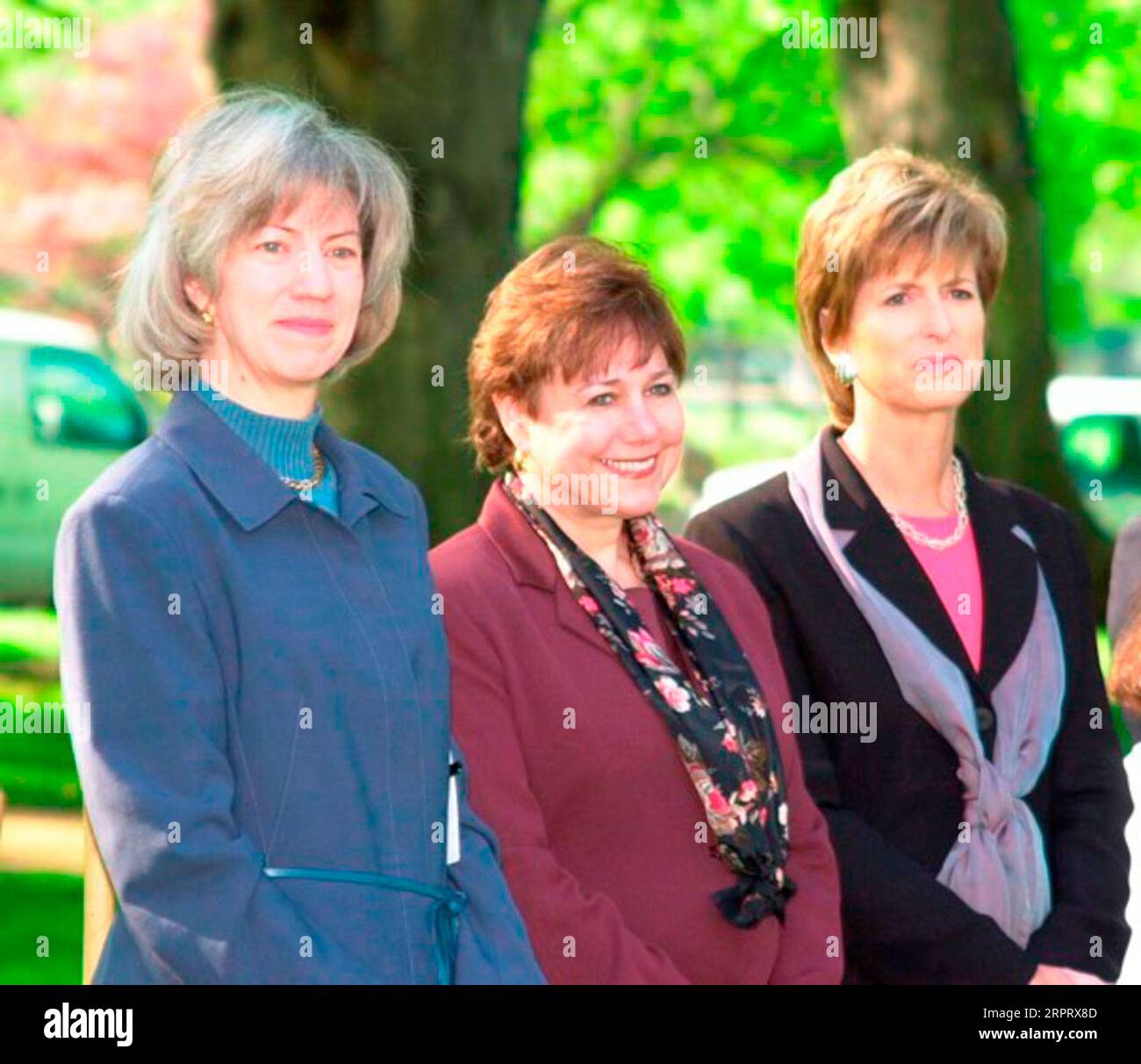 Interior Secretary Gale Norton, Agriculture Secretary Ann Veneman, and ...