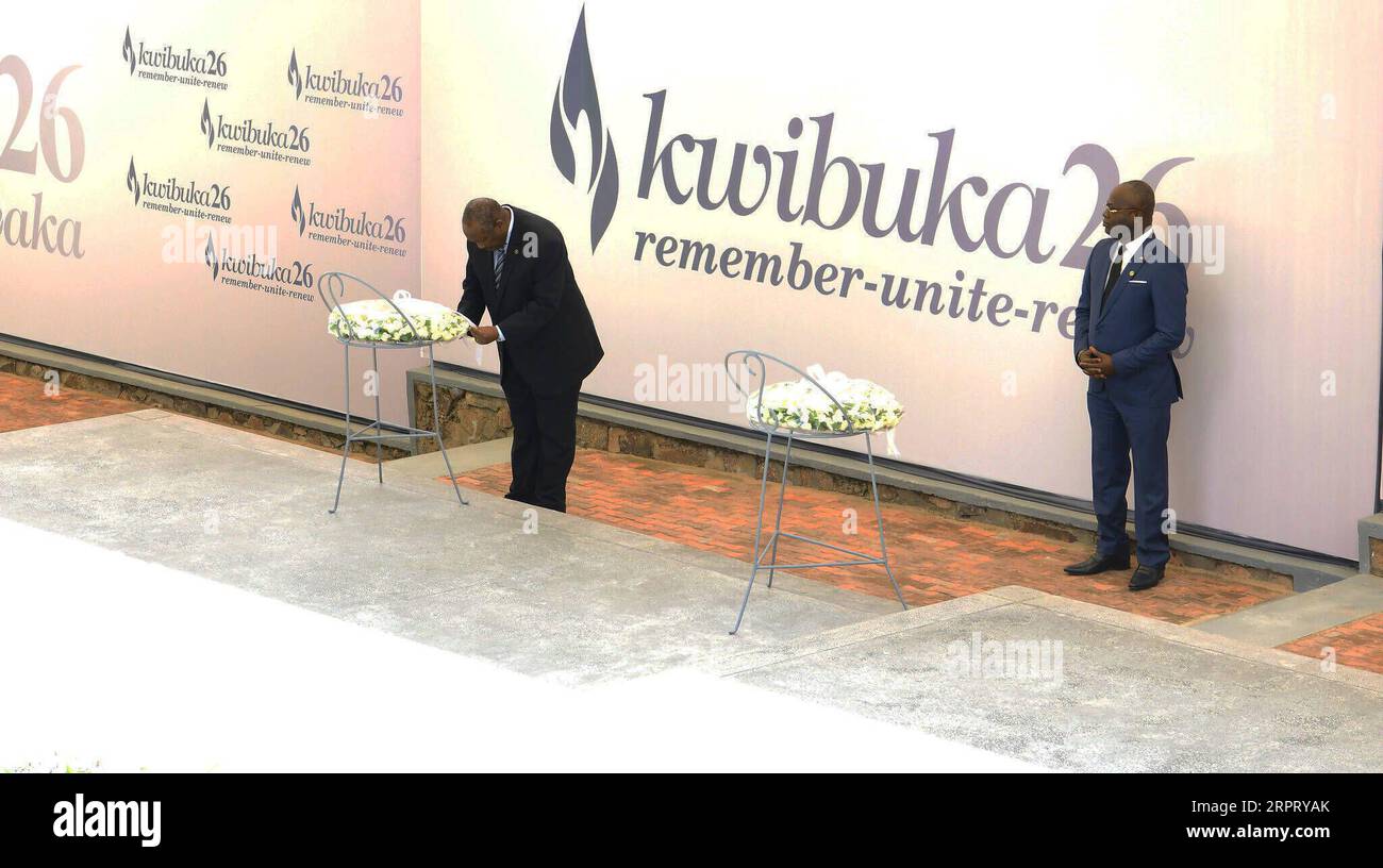 200409 -- KIGALI, April 9, 2020 Xinhua -- Jean-Pierre Dusingizemungu ...
