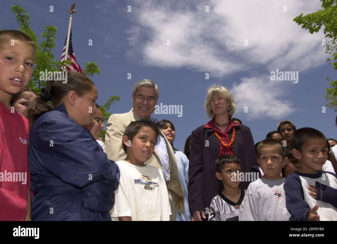 Secretary Gale Norton and Assistant Secretary for Indian Affairs Neal ...