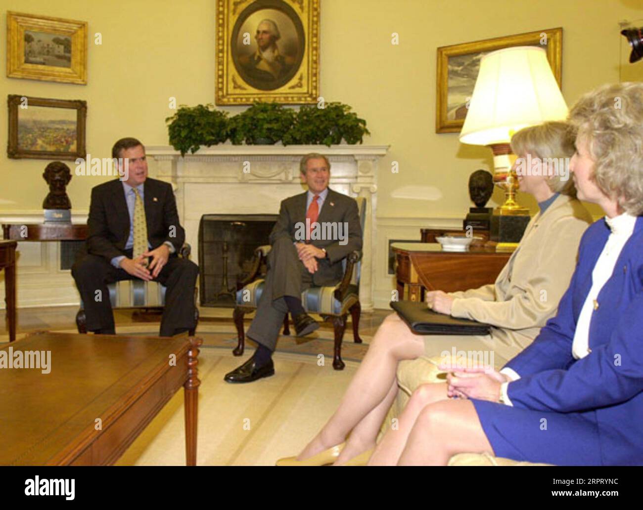 George bush jeb bush hi-res stock photography and images - Alamy