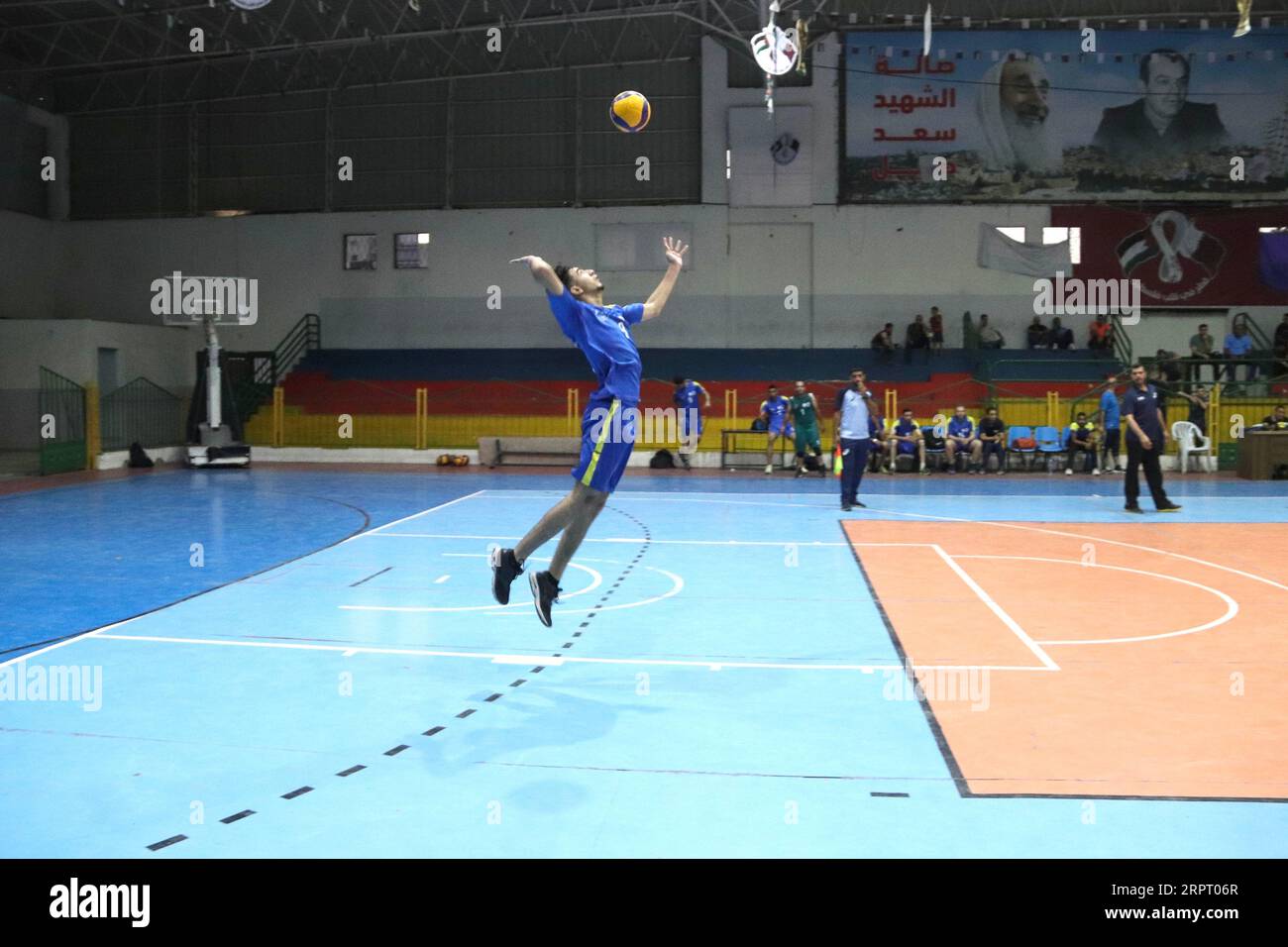 Gaza, Palestine, USA. 5th Sep, 2023. (SPO) Palestinian Volleyball ...