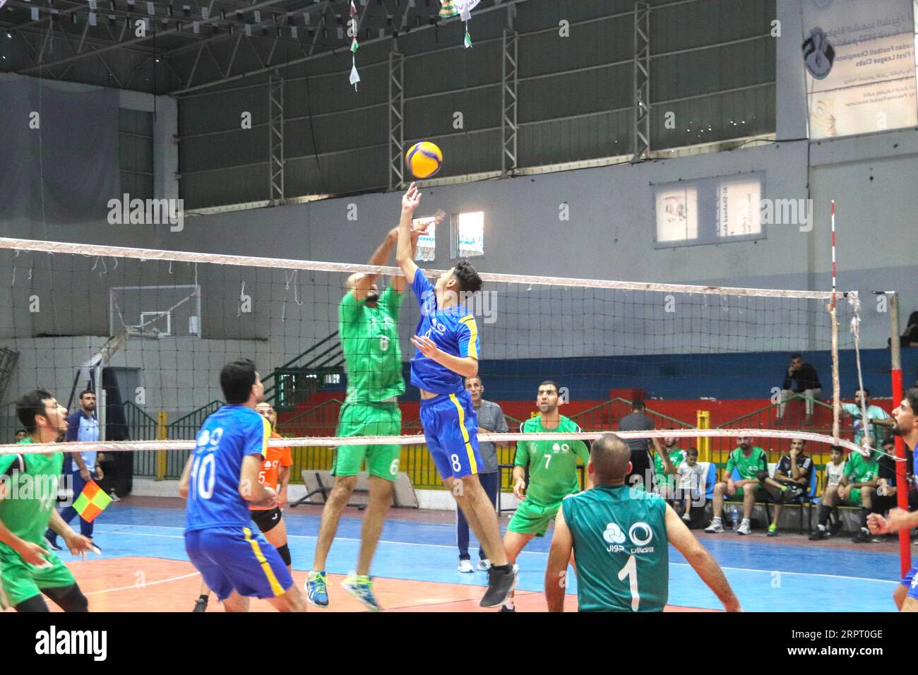 Gaza, Palestine, USA. 5th Sep, 2023. (SPO) Palestinian Volleyball ...