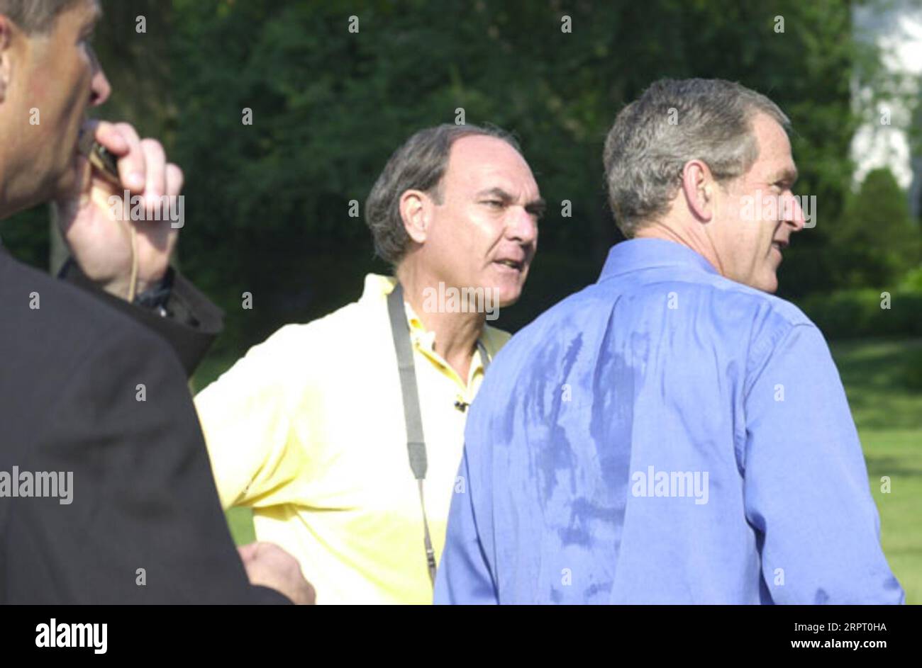 President George Bush, right, and American Recreation Coalition head ...