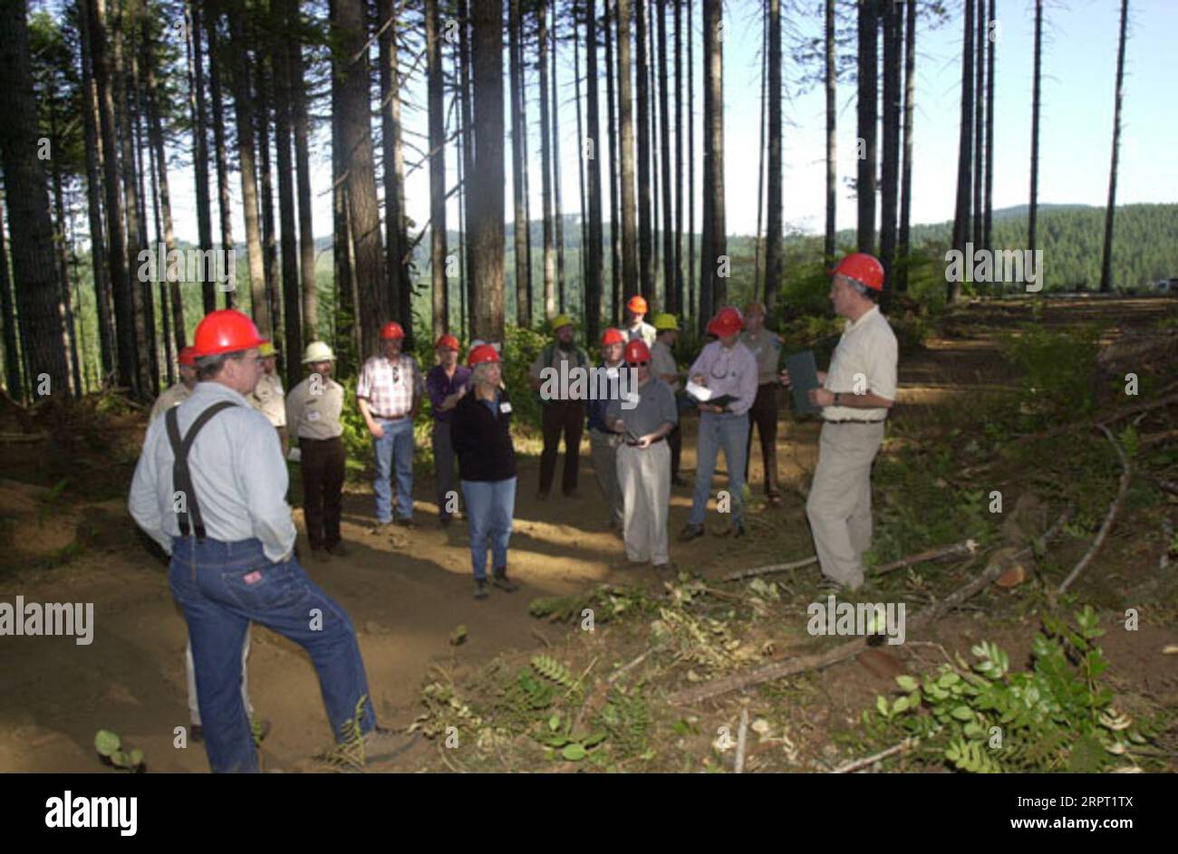 Visit of Secretary Gale Norton to northwest Oregon for forest tours and ...