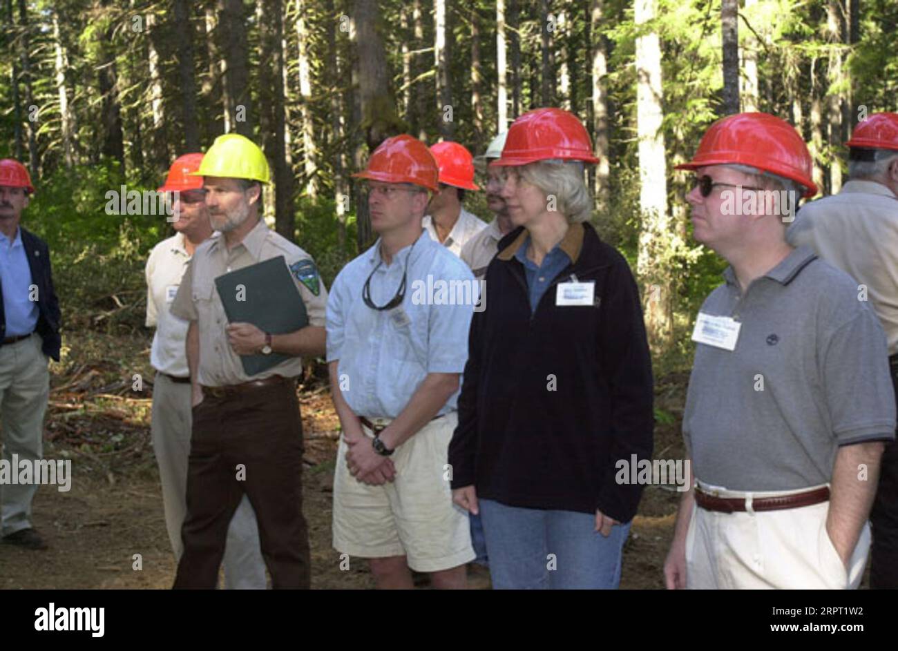 Visit of Secretary Gale Norton to northwest Oregon for forest tours and ...
