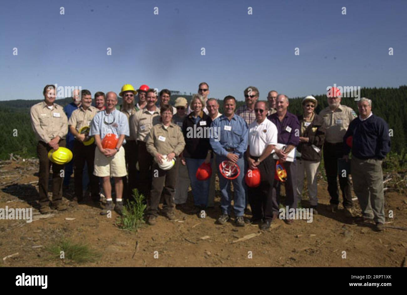 Visit of Secretary Gale Norton to northwest Oregon for forest tours and ...