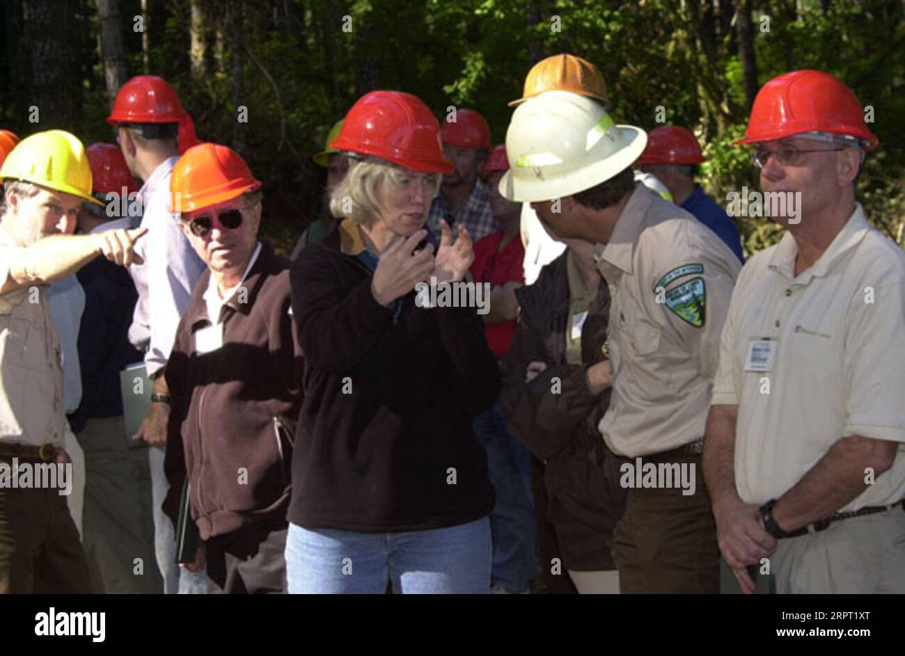 Visit of Secretary Gale Norton to northwest Oregon for forest tours and ...