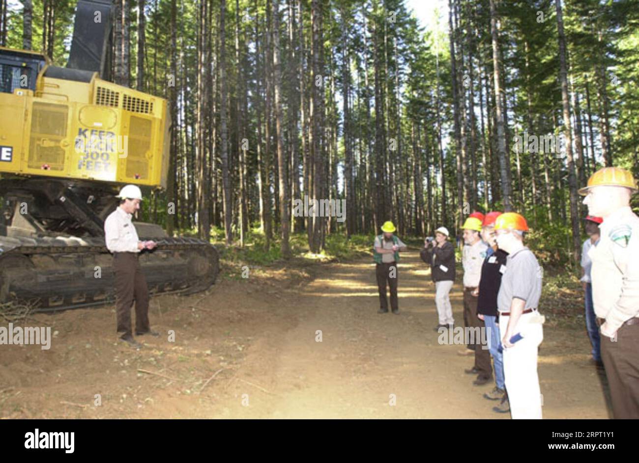 Visit of Secretary Gale Norton to northwest Oregon for forest tours and ...