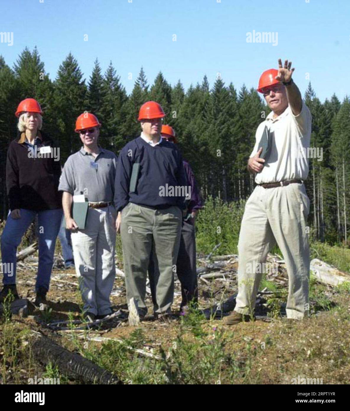 Visit of Secretary Gale Norton to northwest Oregon for forest tours and ...
