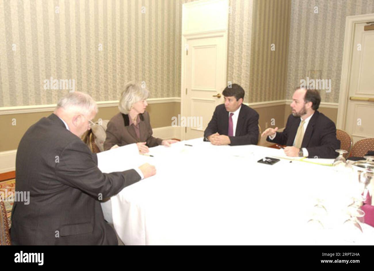 Secretary Gale Norton, second from left, and Assistant Secretary for ...