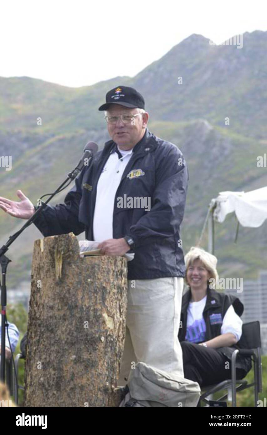 Bureau of Reclamation Commissioner John Keys III speaking at National ...