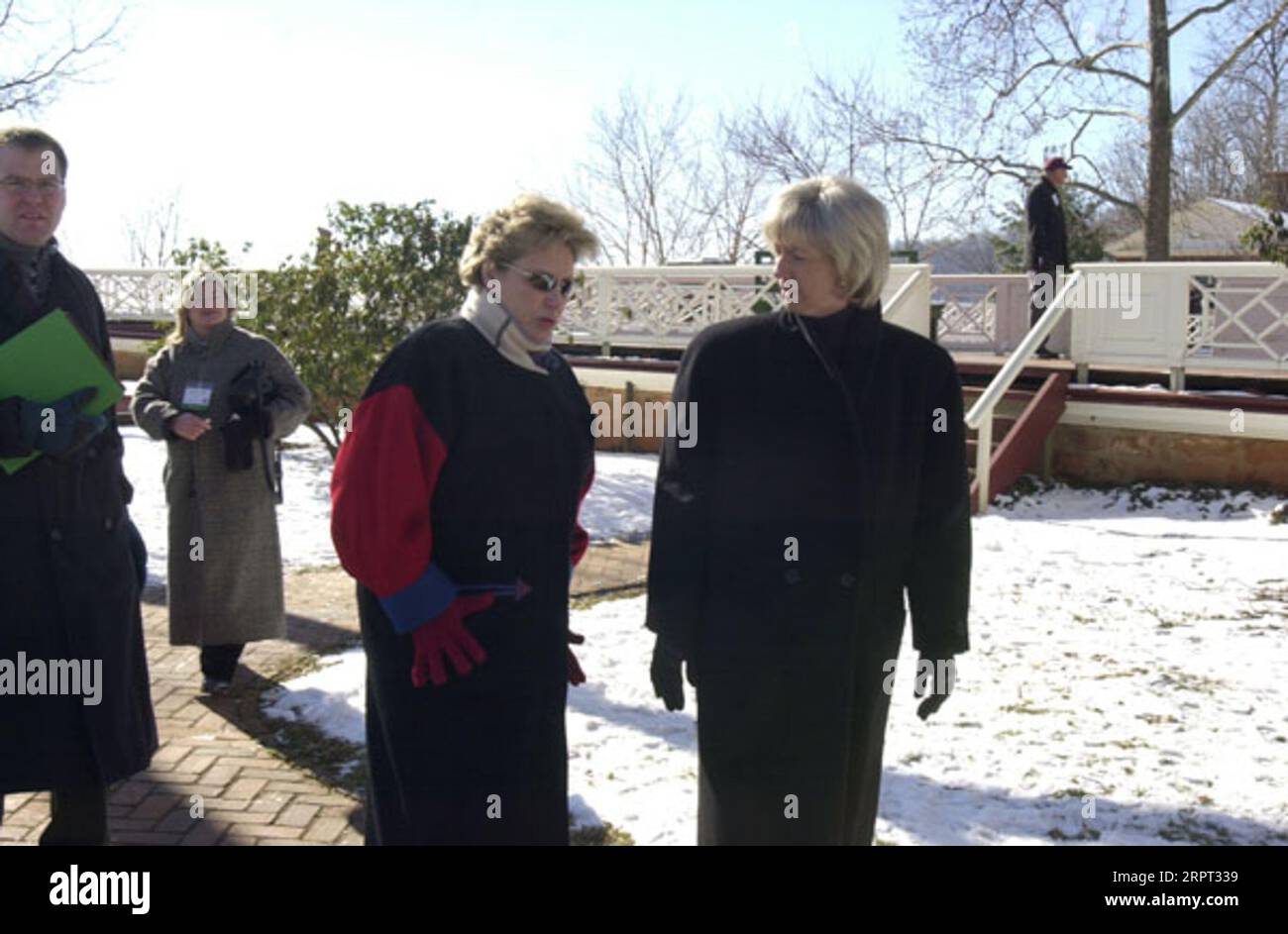 Secretary Gale Norton attending events marking debut of the Lewis and ...