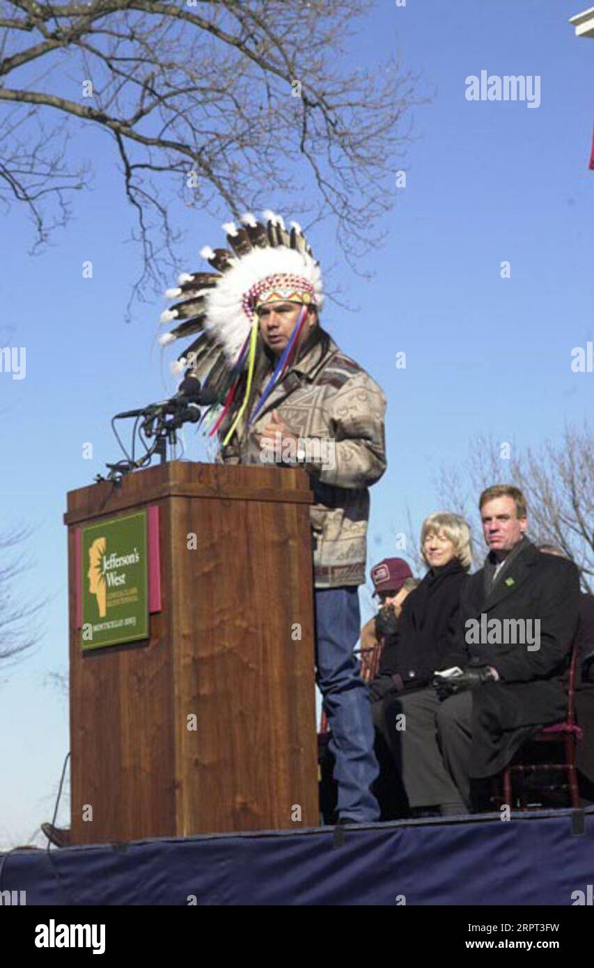 Tex Hall, Chairman of the Three Affiliated Tribes of North Dakota ...