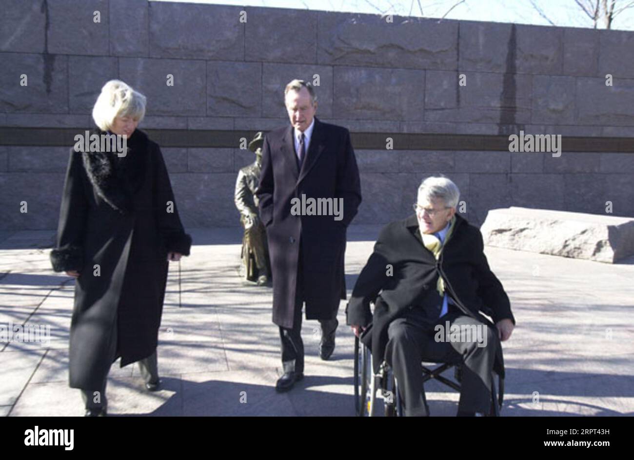 National Organization on Disability Chairman Michael Deland, with ...