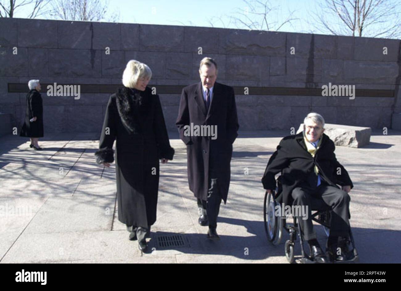 National Organization on Disability Chairman Michael Deland, with ...