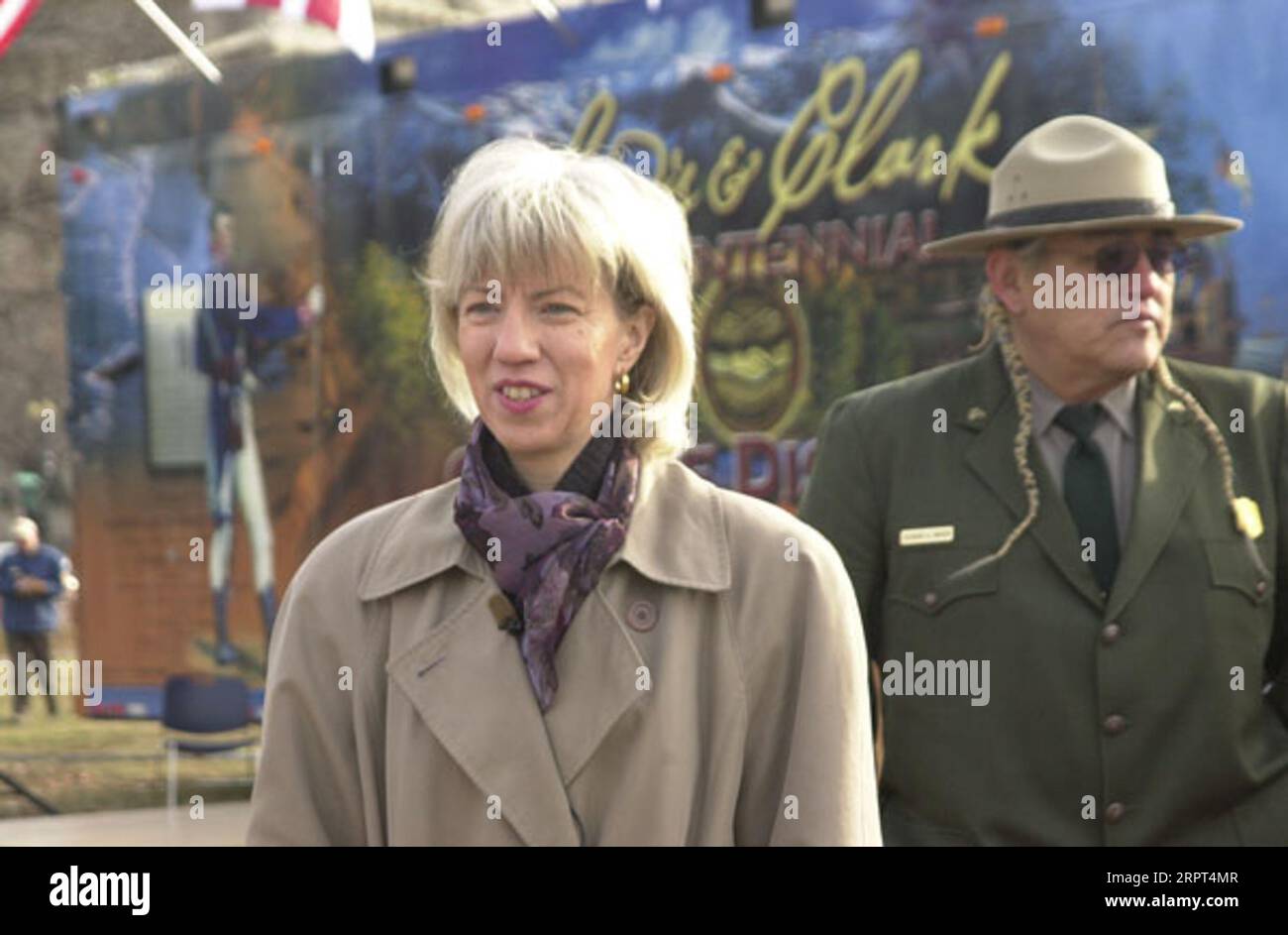 Secretary Gale Norton with Lewis and Clark National Historic Trail ...