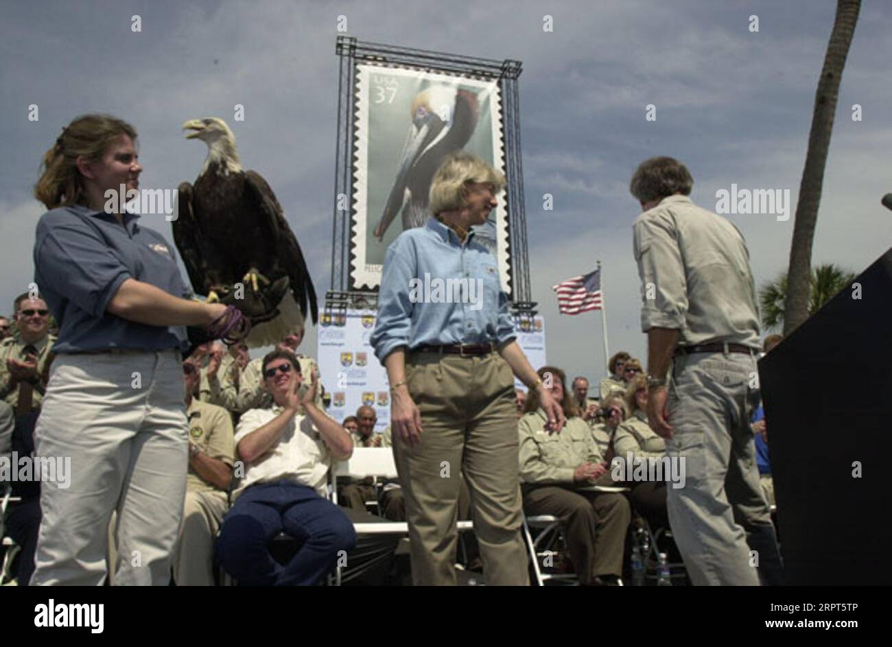 Secretary Gale Norton, center, and animal expert and television show ...