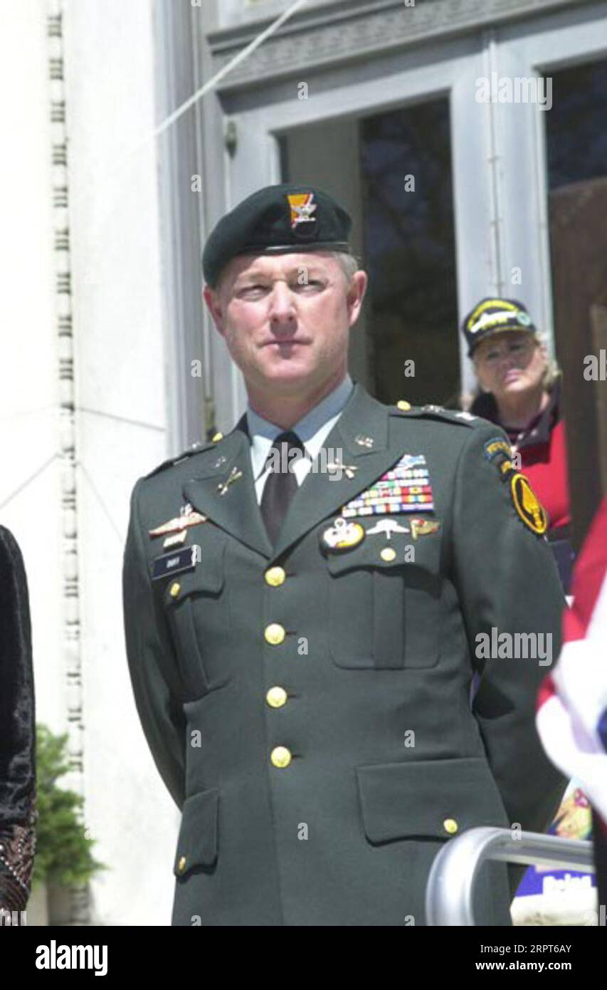 Colonel Roger Duff, of U.S. Army Reserve Special Forces and Bureau of ...